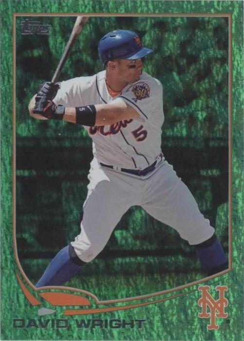 2013 Topps - David Wright #400 Emerald Foil for sale online | eBay