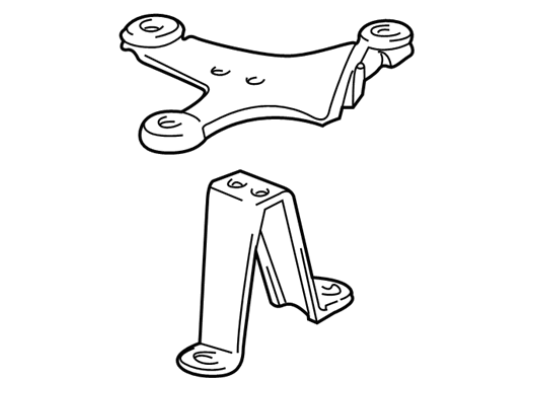 HONDA ACURA GENUINE OEM NSX Bracket, Actuator Auto Cruise ☆ 36614-PR7 ...