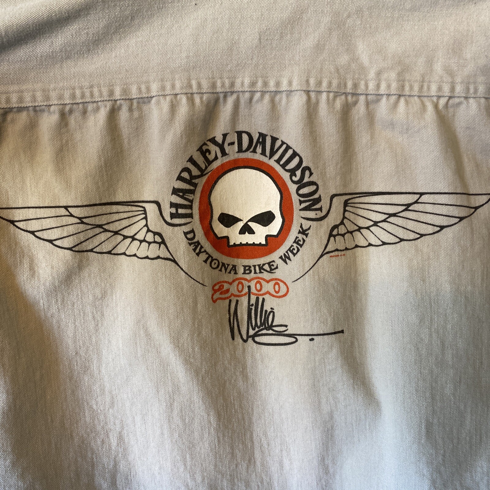HARLEY DAVIDSON 2000 Daytona Bike Week WILLIE G Logo … - Gem