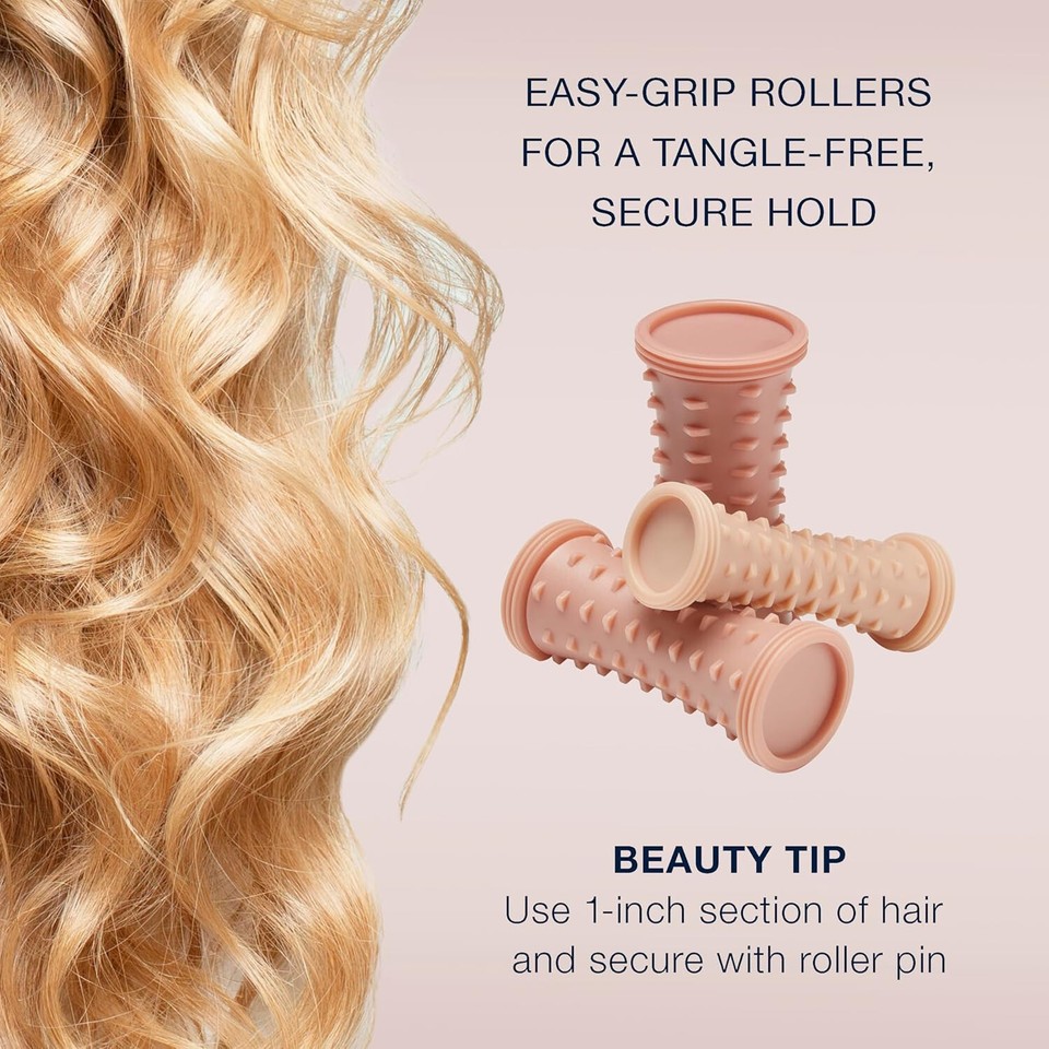Hair Setter 20 Rollers Ceramic Hot Curlers Instant heat Ionic Conair ...