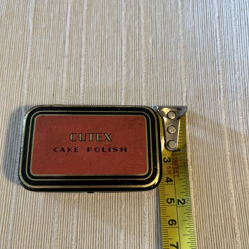 CUTEX Cake Polish In Tin For Nail Buffing Northam Warren Distributor ...