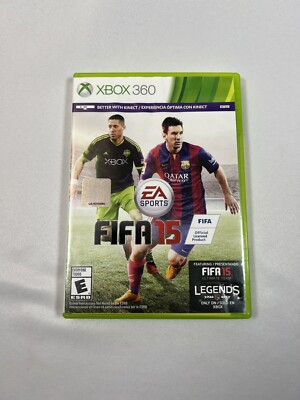 XBOX 360 FIFA 15 Soccer Lionel Messi EA SPORTS *TESTED & WORKING* | eBay