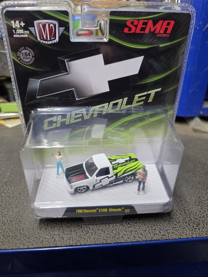 M2 Machines SEMA 1990 Chevrolet C1500 Silverado FL01 Limited 1 Of 1000 ...