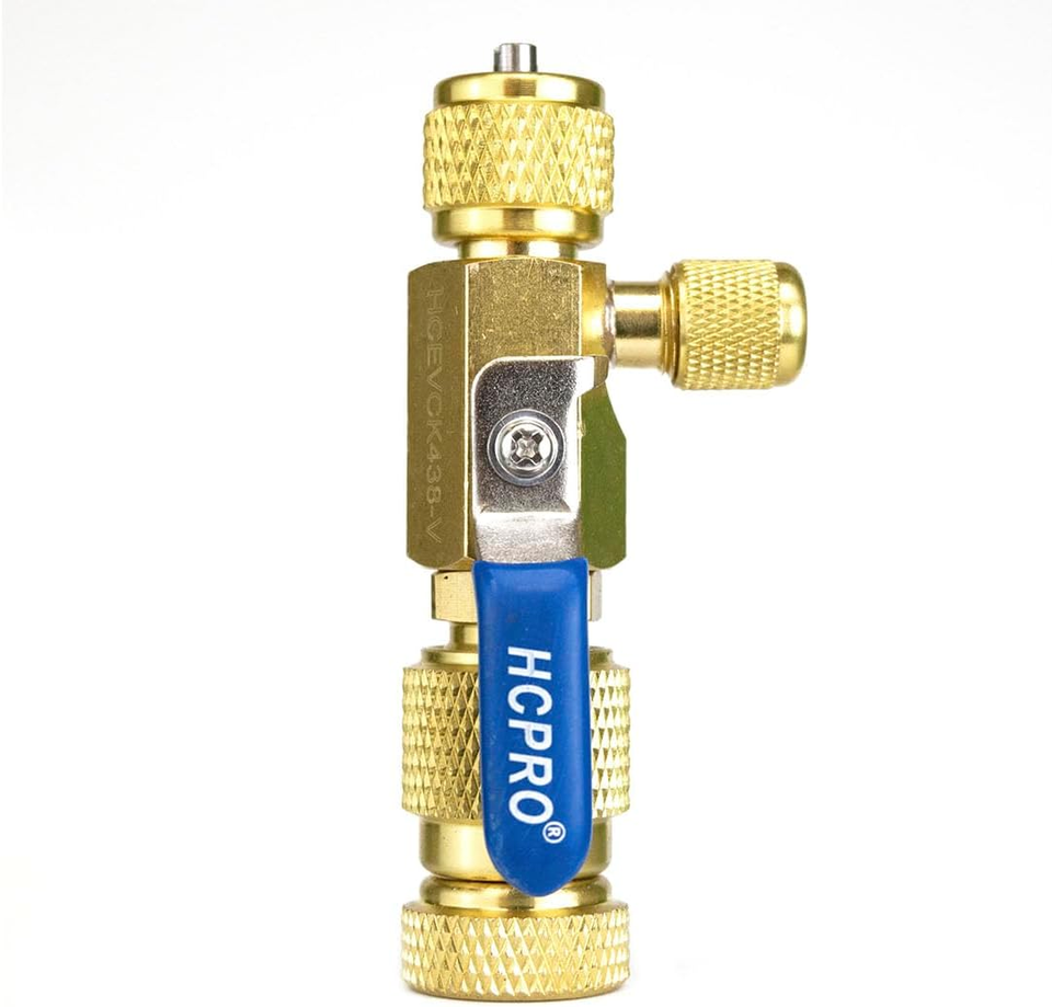 HCPRO Dual Force Evacuation Kit 3/8" 6' Ft Hose with Vacuum Rated Valve ...