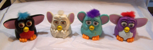 Furby Lot Of 4 McDonalds Fast Food Furbies Vintage 1998 | eBay