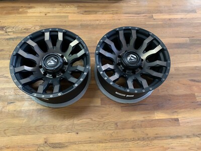 Fuel Off Road BLITZ 18x9 +1 8x165.1 Black wheels (2 wheels only ...