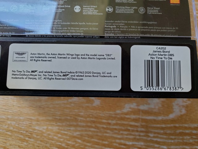 Scalextric Aston Martin DB5 James Bond 1:32 - Silver (C4202) for sale ...