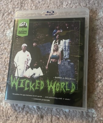 Wicked World (2-Disc) (Blu-ray/DVD, 2019) Barry J. Gillis violent ...