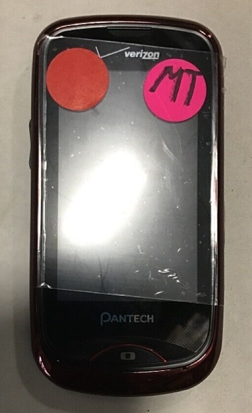 Pantech CDM8992 Hotshot Red Verizon Cell Phone Touch Screen Bluetooth ...