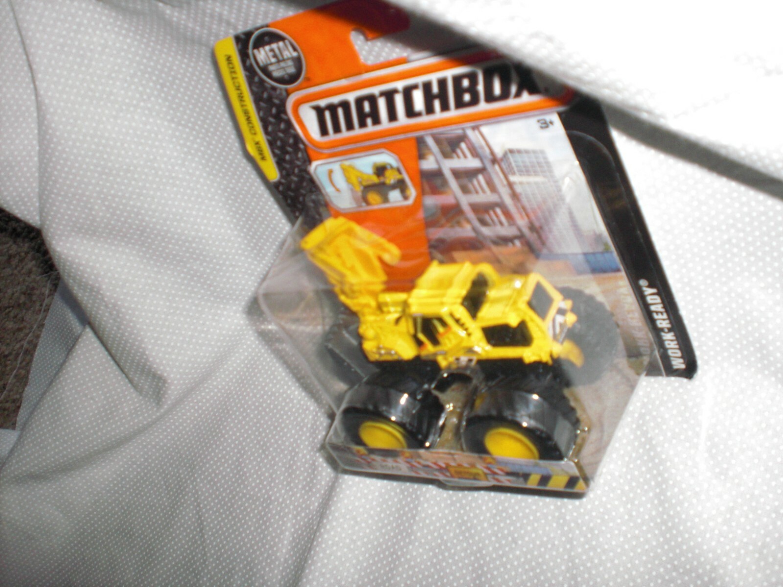 Matchbox MBX Construction Work Ready Monster Tractor Bulldozer Scoop ...