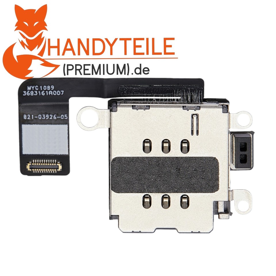 100% original iPhone 14 SIM card reader card reader card slot flex ...