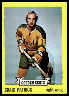 1973-74 Topps Craig Patrick California Golden Seals #52 | eBay