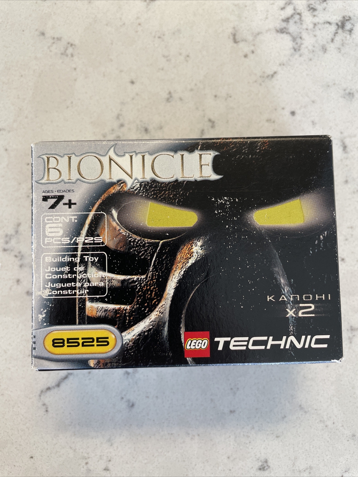 LEGO Bionicle - 2x Kanohi Masks (8525) 6 pcs (2001) Open Box ...