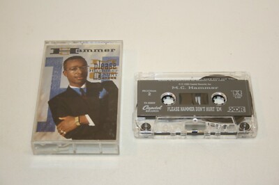 MC Hammer, Please Hammer Don't Hurt 'Em Audio Cassette 1990 Rap Hip Hop ...