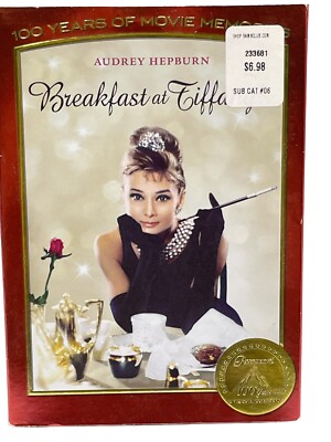 Breakfast at Tiffanys (DVD, 1999, Paramount 100th anniversary edition ...