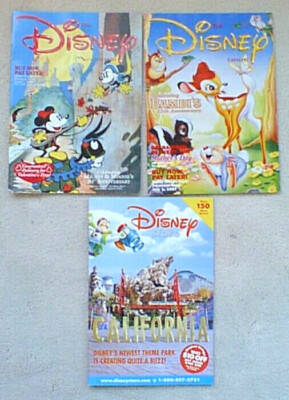 Lot Of 3 Vitg Disney Store HOLIDAY 1997-2003 Merchandise Catalogs ...