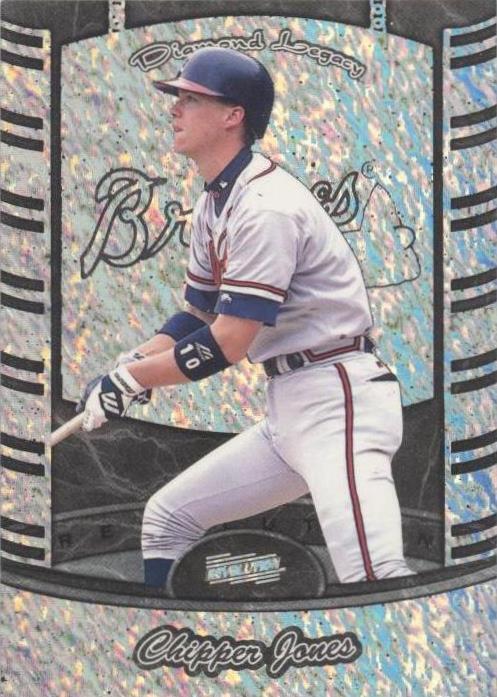 1999 Pacific Revolution - Diamond Legacy Chipper Jones #4 for sale ...