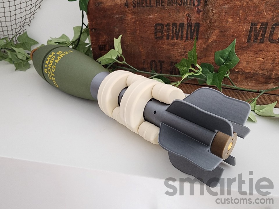 FAKE M821 M889 81mm Mortar Shell Round - Plastic Replica | eBay