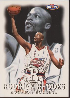 1998 Hoops Rodrick Rhodes #48 Houston Rockets Basketball | eBay