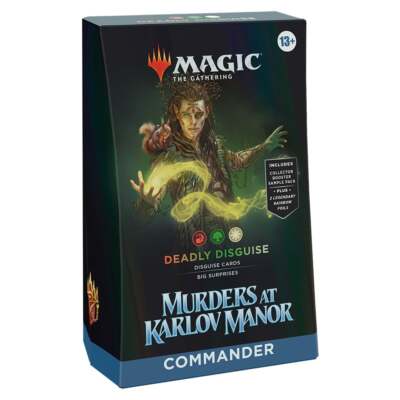 MTG Commander: Murders at Karlov Manor: "Deadly Disguise" Commander ...
