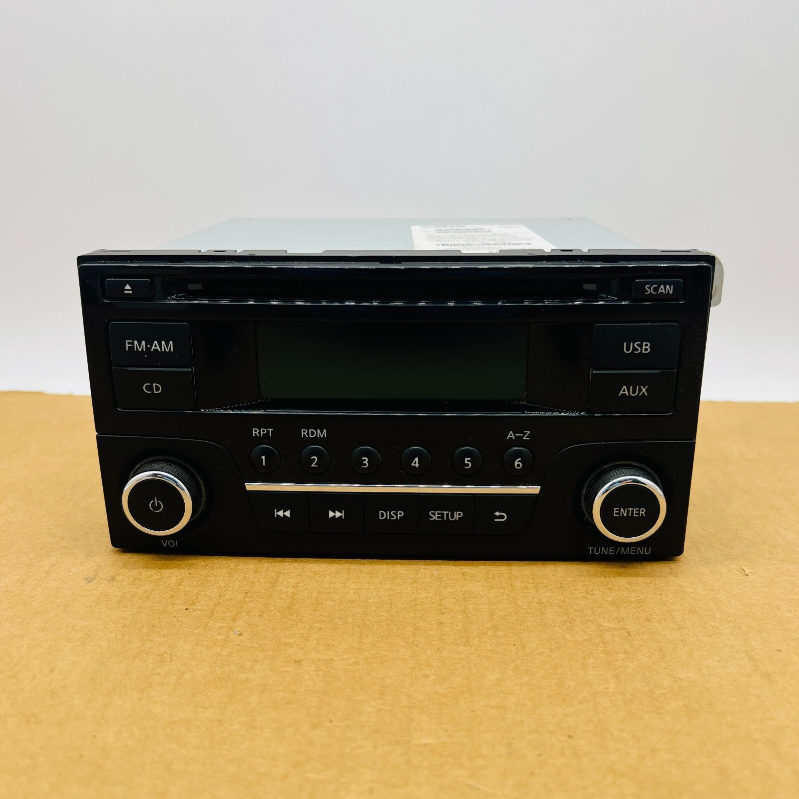 OEM 15-17 Nissan Versa/Sentra Radio CD Clock Digital FM AM Player 28185 ...