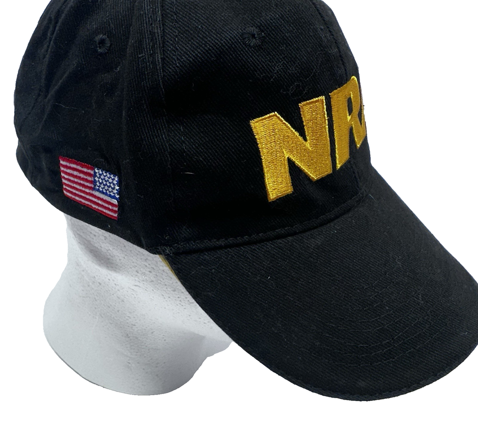 NRA Hat USA Adjustable National Rifle Association Logo American Flag ...