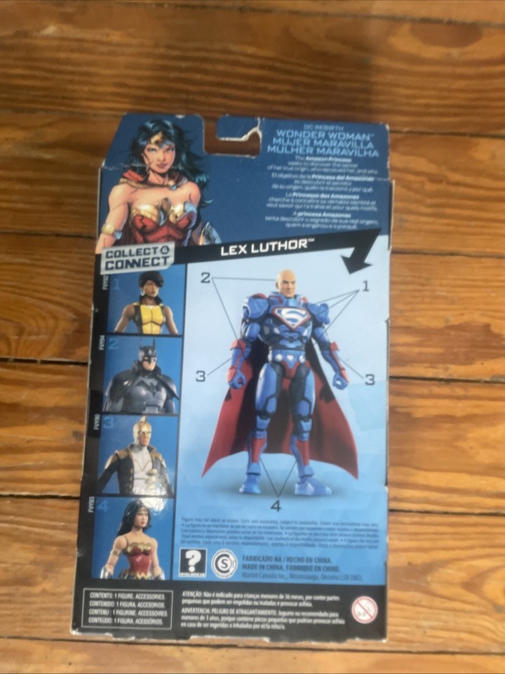 DC Multiverse REBIRTH 6" WONDER WOMAN (SERIES 9) ACTION FIGURE Mattel ...