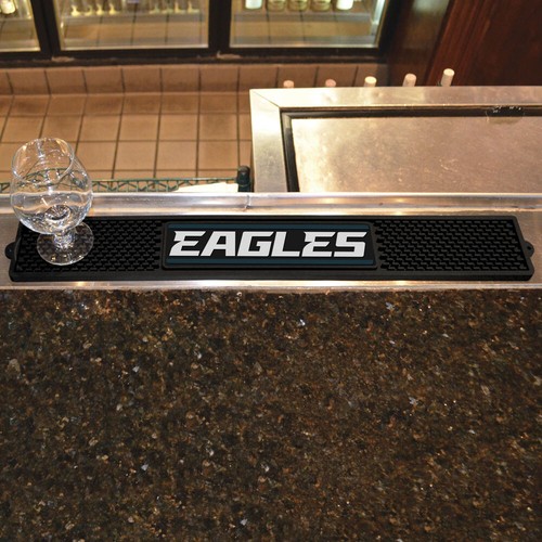 NFL - Philadelphia Eagles Bar Drink Mat - 3.25in. x 24in. 842989039950 ...