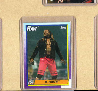 R-Truth-WWE-2021 Topps Heritage *Foil* Version Card-#38-WWE-Mint | eBay