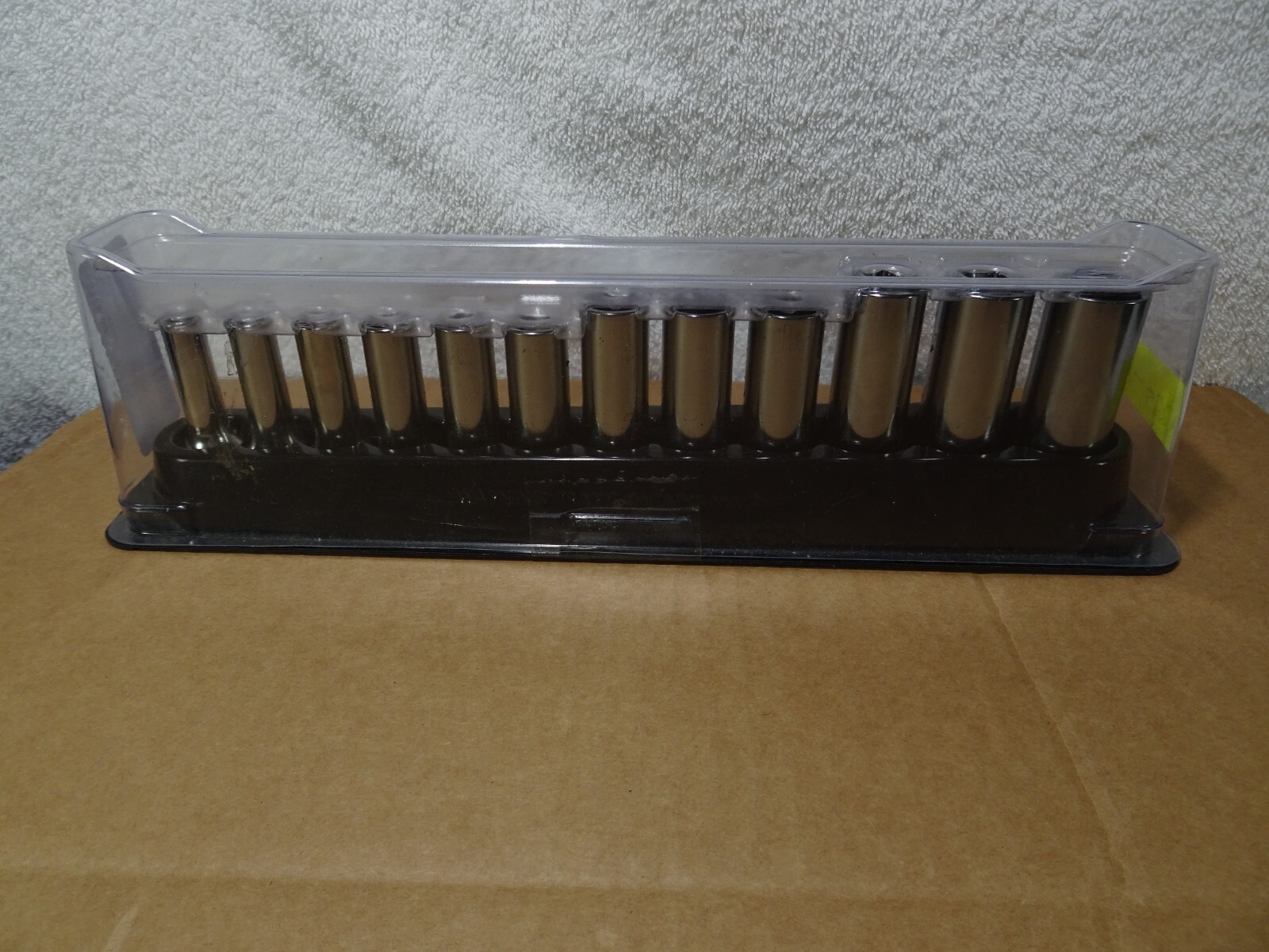 Snap On 12 Piece Metric 3/8” Dr 6 Pt 8-19MM Deep Socket Set pakty241 ...