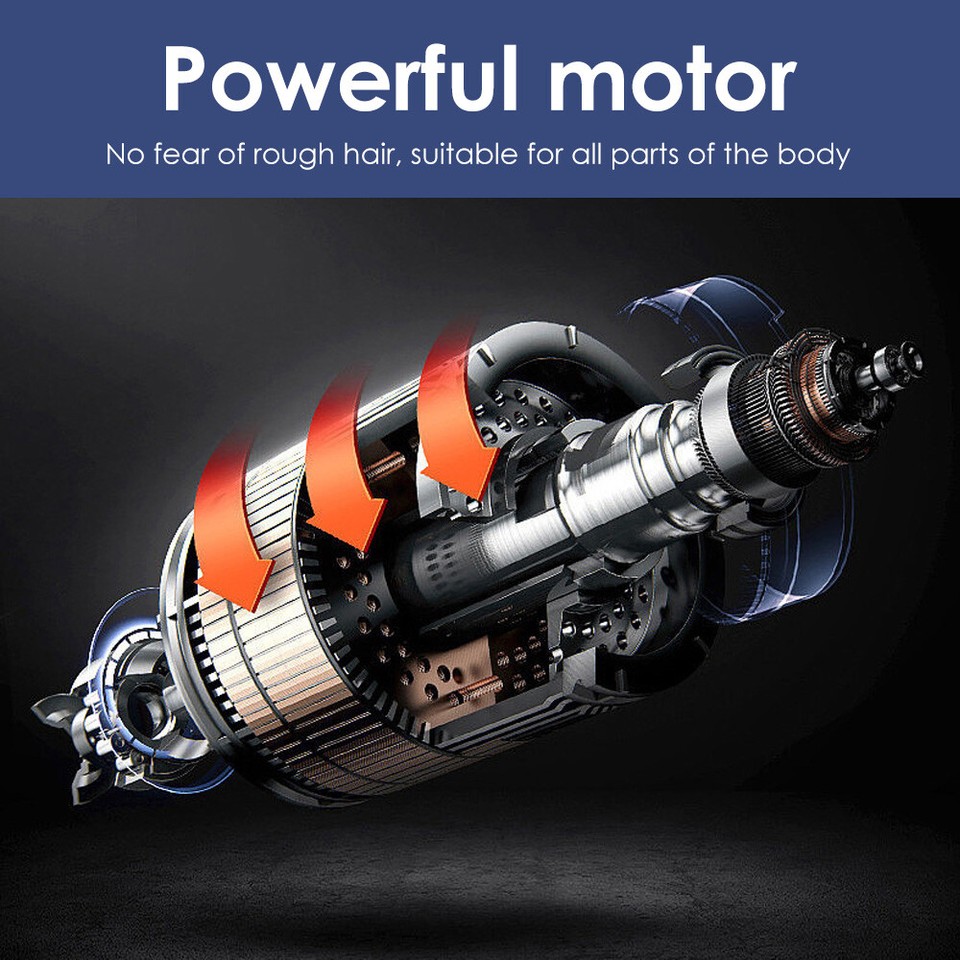 Electric Men Pubic Hair Trimmer-Groin Body Hair Ball Shaver Clipper ...