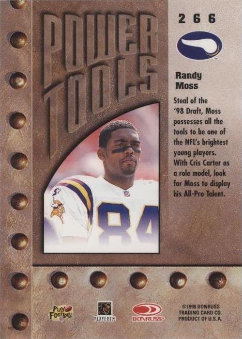 1998 Leaf Rookies & Stars Randy Moss #266 for sale | eBay