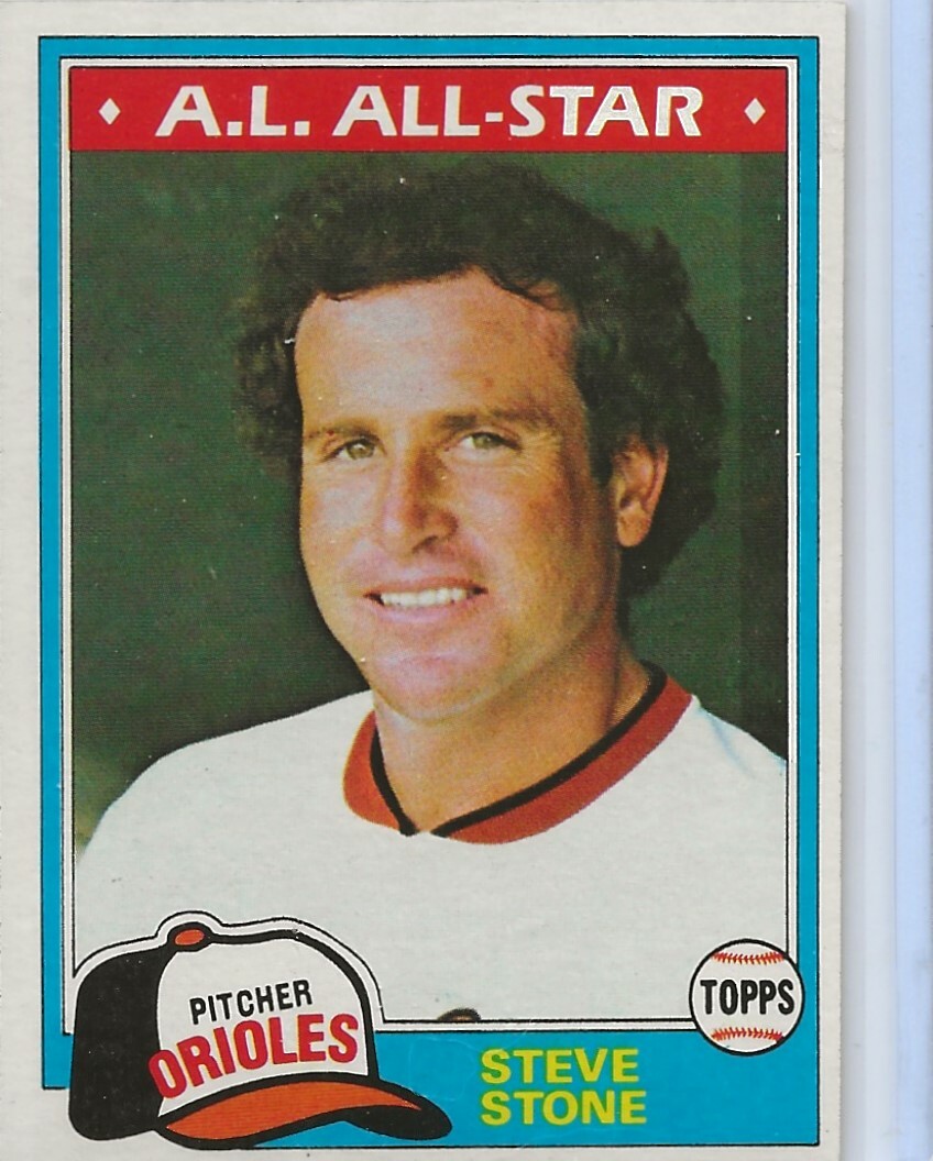 1981 Topps - Steve Stone #520 for sale online | eBay
