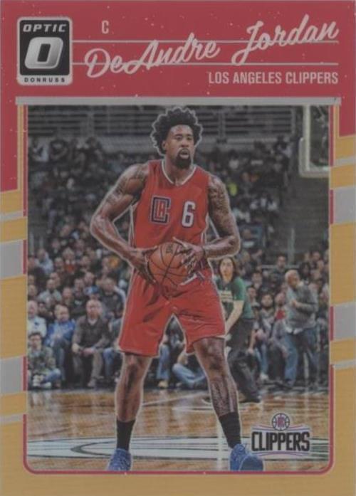 2016-17 Panini Donruss Optic - DeAndre Jordan #26 Orange Prizm /199 for ...