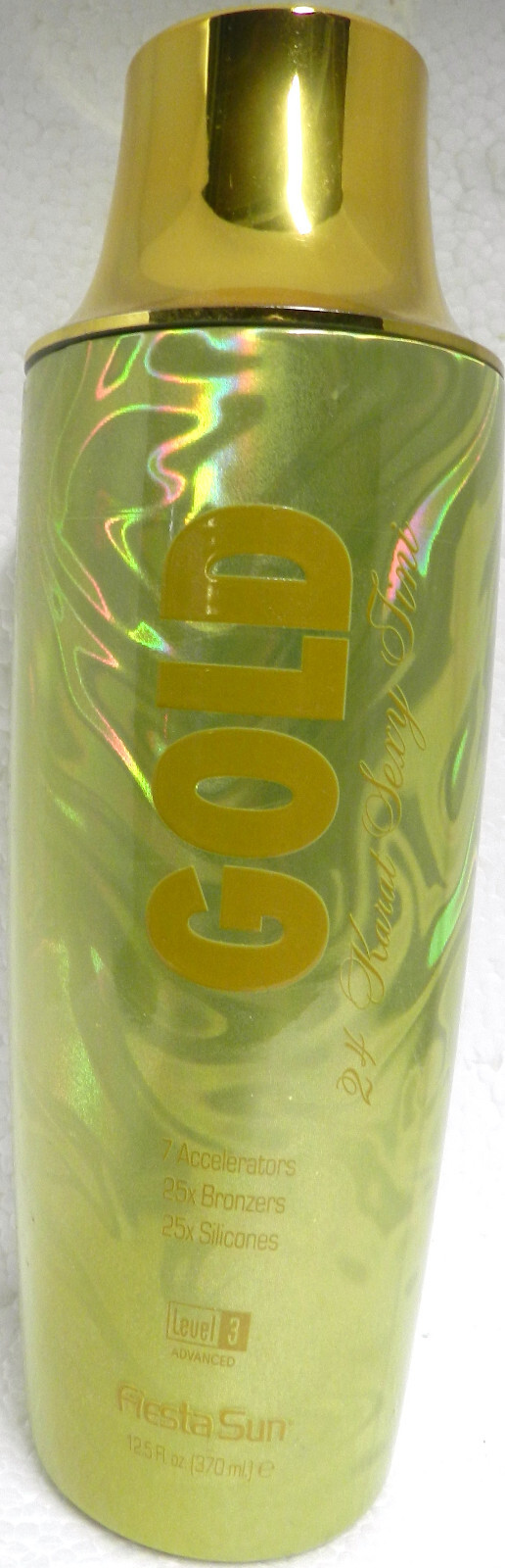 24 KARAT GOLD SEXY TINI 25X BRONZER 7X ACCELERATOR FIESTA SUN TANNING ...