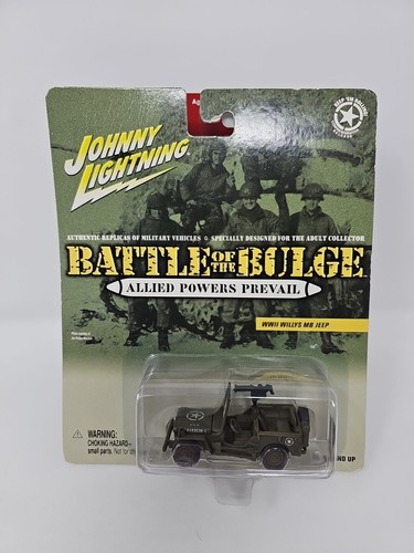 Johnny Lightning Battle of the Bulge WWII Willys MB Jeep Willys with ...