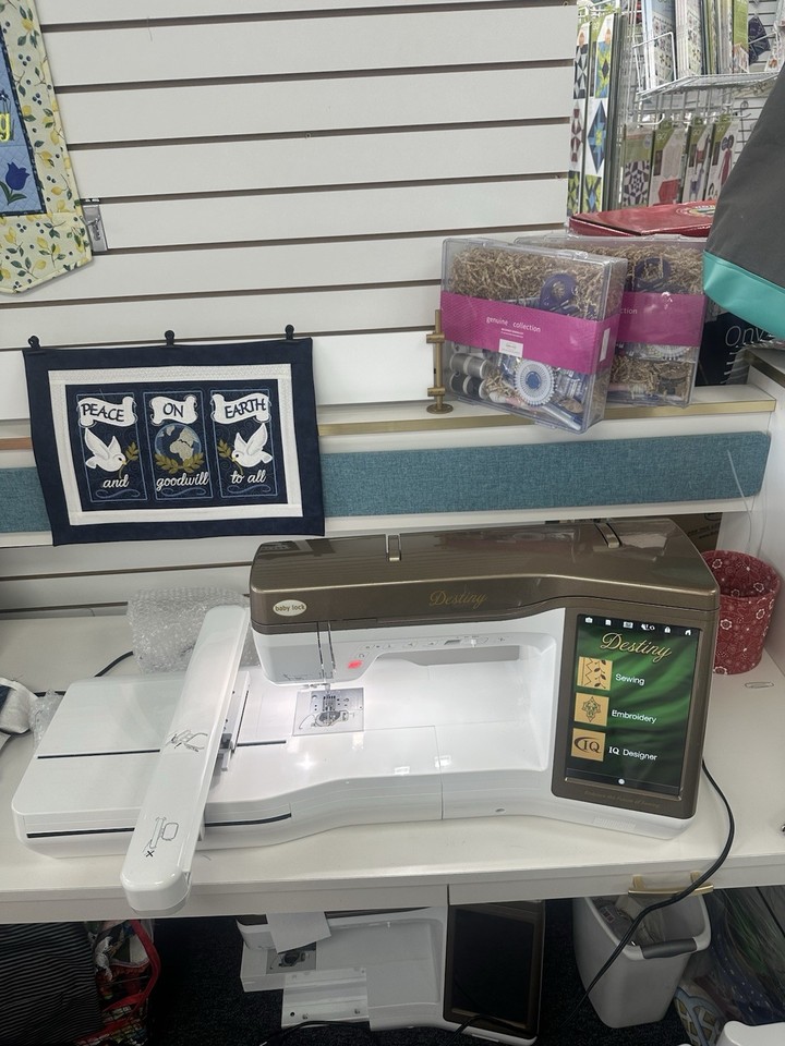 BABY LOCK DESTINY SEWING & EMBROIDERY MACHINE * UPGRADEDI *EXTRAS | eBay