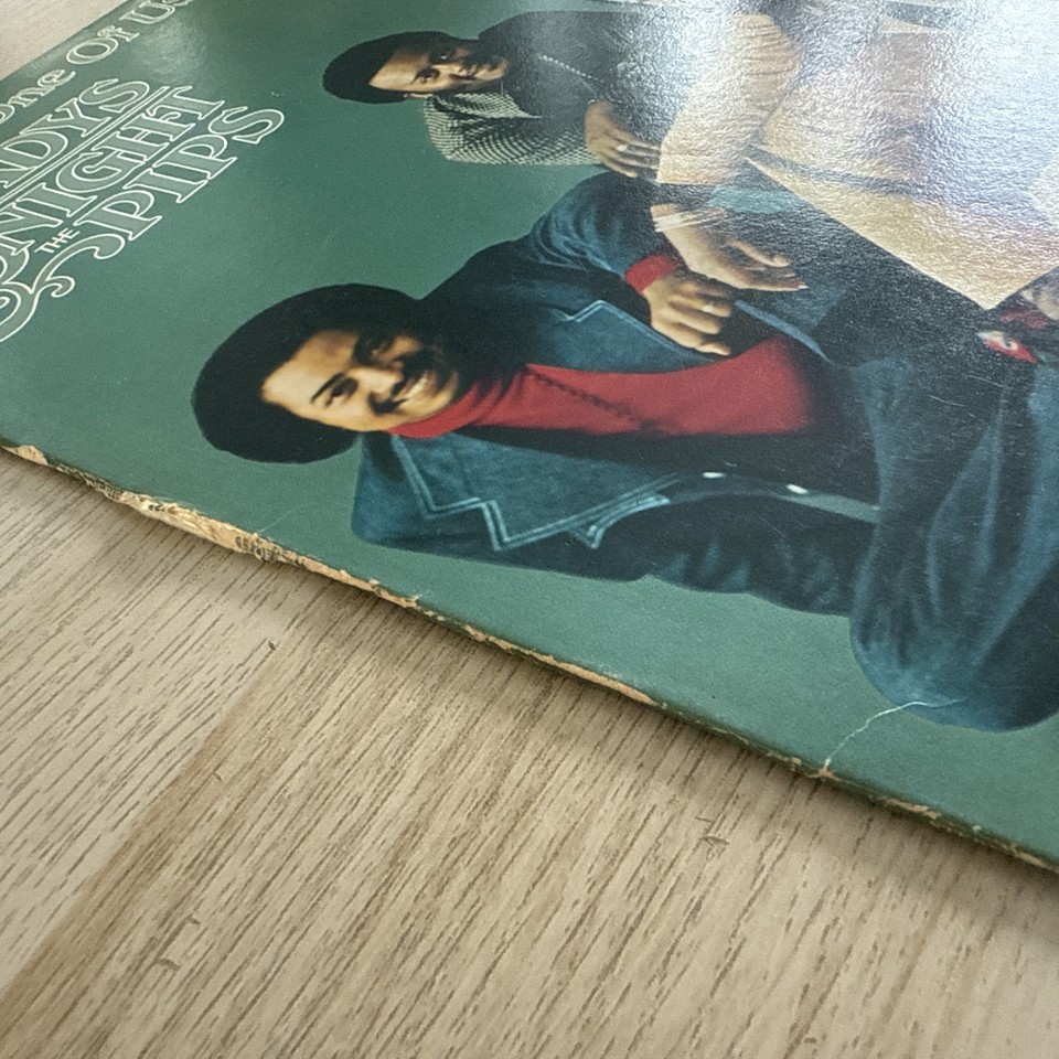 GLADYS KNIGHT & THE PIPS LP NEITHER ONE OF US 1973 SOUL S-737L EMBOSSED ...