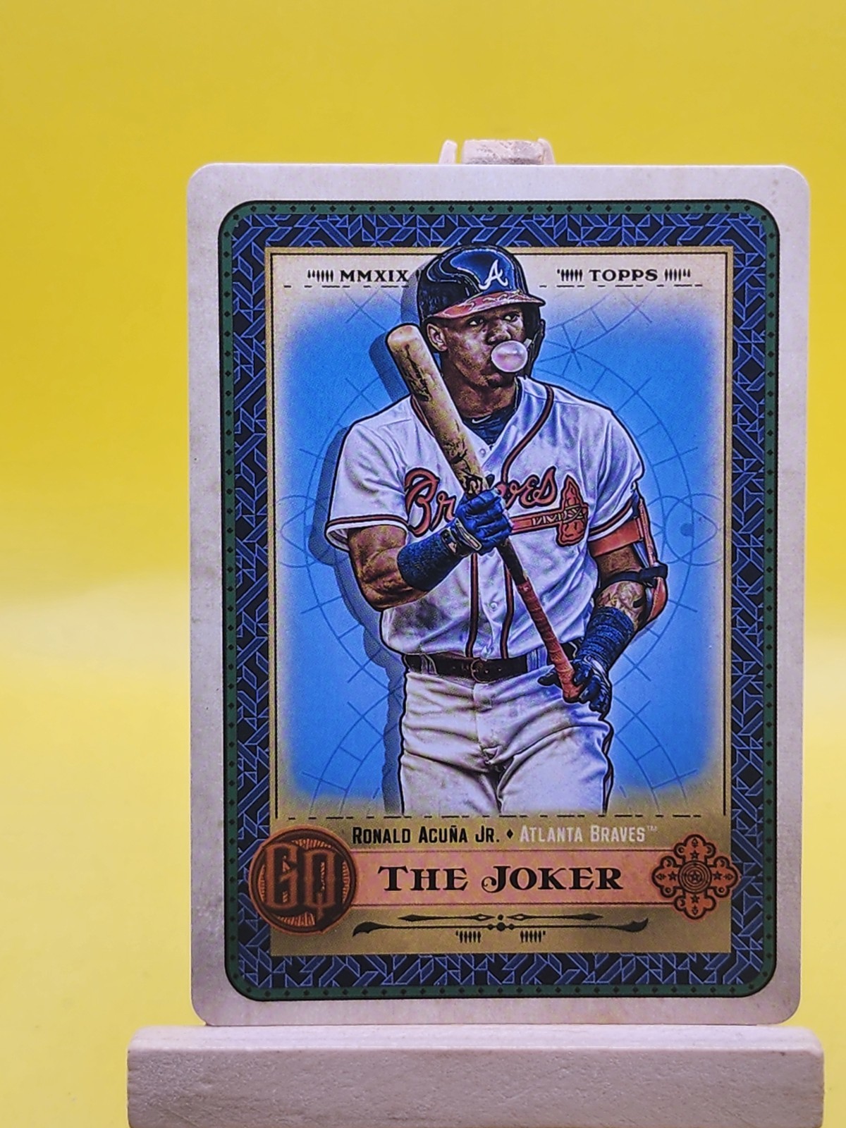 Ronald Acuna Jr. 2019 Topps Gypsy Queen #TOTD18 Tarot of the Diamond ...