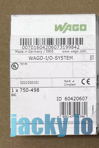 1PCS Brand new sealed WAGO Module 750-498 Fast Ship | eBay