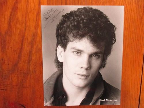 TED MARCOUX ("One Life To Live/Ghost in the Machine") Signed 8 X 10 B ...