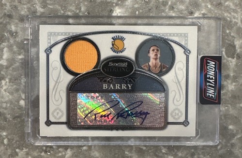 Rick Barry 07 Bowman Sterling Patch Auto Autograph 32 Warriors Clean | eBay