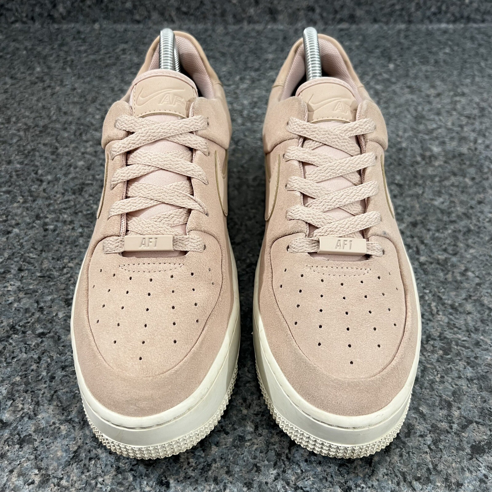 Nike Air Force 1 Platform Sage Low Suede Pink Shoes A… - Gem
