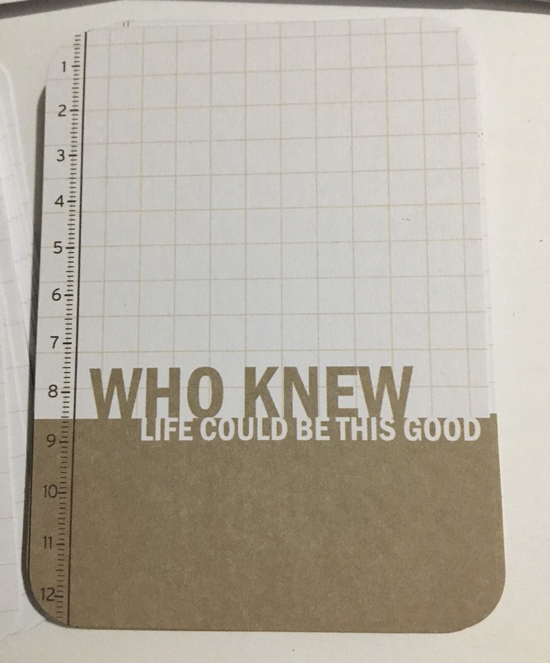 New Retro Blank Note Paper, Flash Cards, Vocabulary Word Cards 2-3/4” x ...
