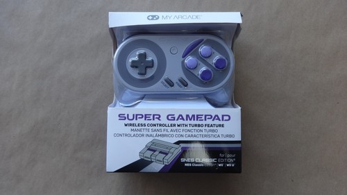 My Arcade Super Gamepad - Wireless Gaming Controller for Nintendo SNES ...