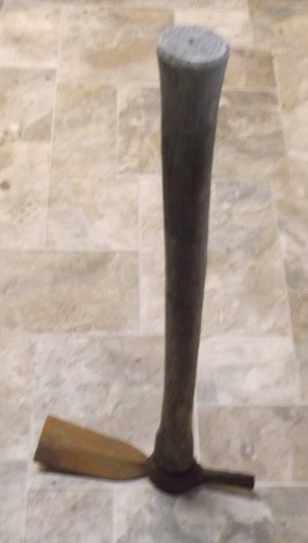 VINTAGE LARGE WARREN PULASKI/MATTOCK, ADZE, PICK AXE, WARREN AXE & TOOL ...