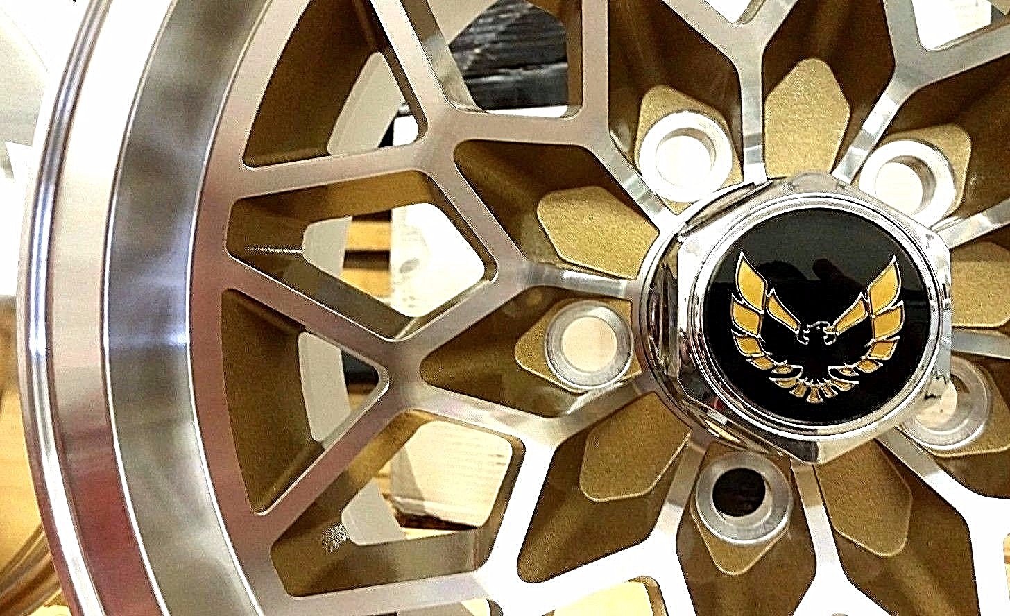 TRANS AM 15X8 SNOWFLAKE WHEEL GOLD WS6 NEW FITS MOST 1967 - 1992 GM ...