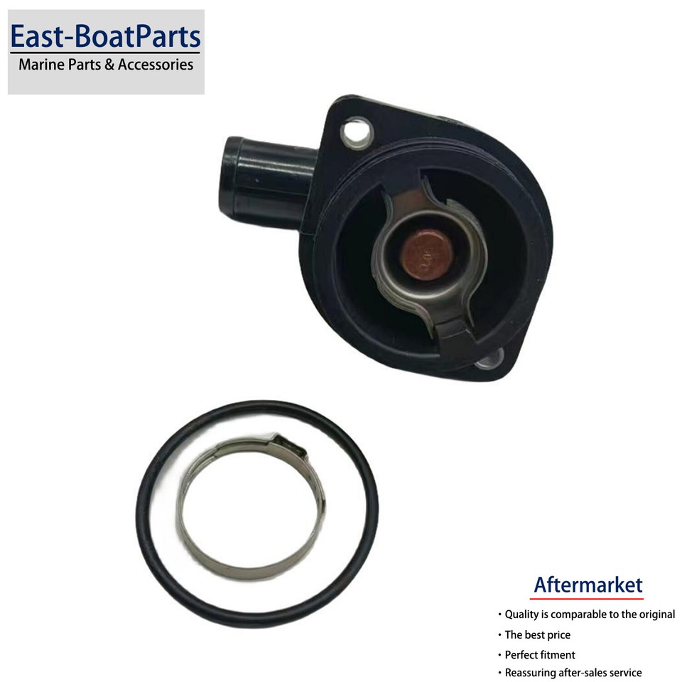 Thermostat w/ Housing Mercury EFI 75 80 90 100 115 135 150 HP Outboard ...