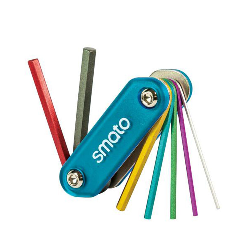 7PCS Hex Folding Multi Outdoor Pocket Tool Set Repair SFHS-7 (1.5~6mm ...