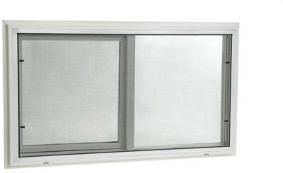 Tafco Basement Slider Vinyl Windows Dual Pane Insulated Glass 32in x ...
